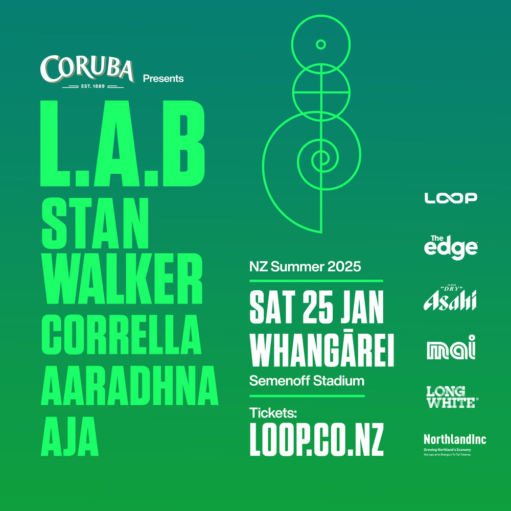 L.A.B, Stan Walker & Friends - NZ Summer Tour 2025 • Loop Recordings ...