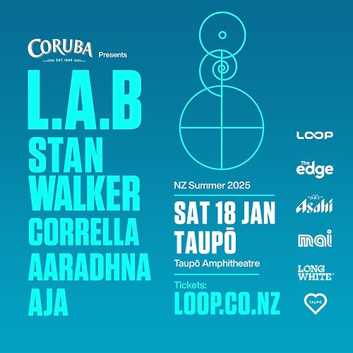 L.A.B, Stan Walker & Friends - Taupō • Loop Recordings Aot(ear)oa