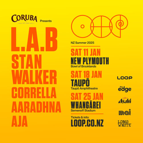 L.A.B, Stan Walker & Friends - NZ Summer Tour 2025 • Loop Recordings ...